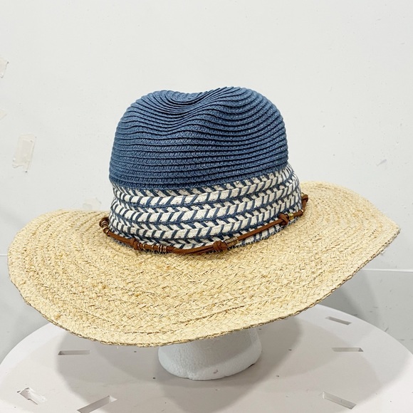 Caribbean Joe | Accessories | New Caribbean Joe Womens Straw Hat Wide ...